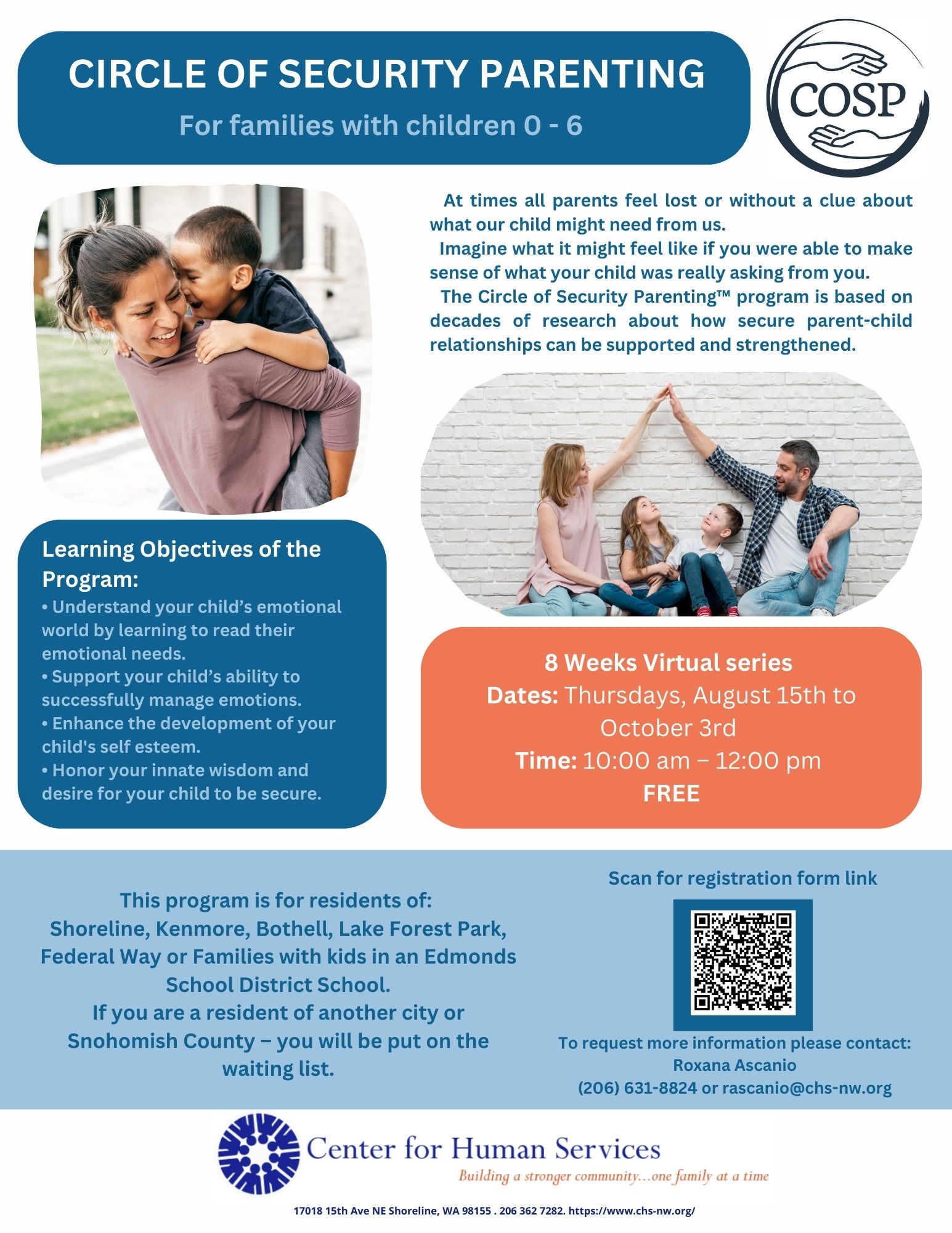 Family Support - Center for Human Services